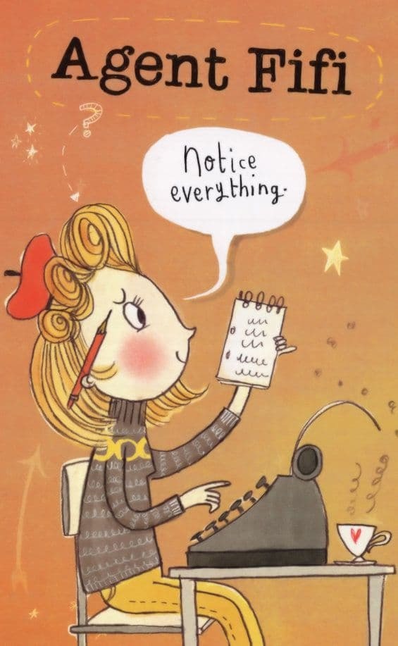 Agent Fifi Female WW2 Spy Secret Agent Typewriter Painting Postcard ...