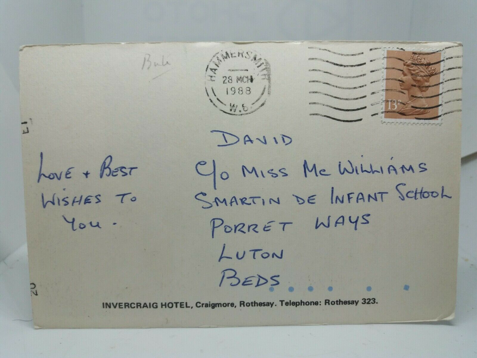 Invercraig Hotel Craigmore Rothesay Bute Scotland Vintage Multiview ...