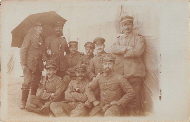 US3237 Group of People Military Portrait ww1 war army infantry germany ...