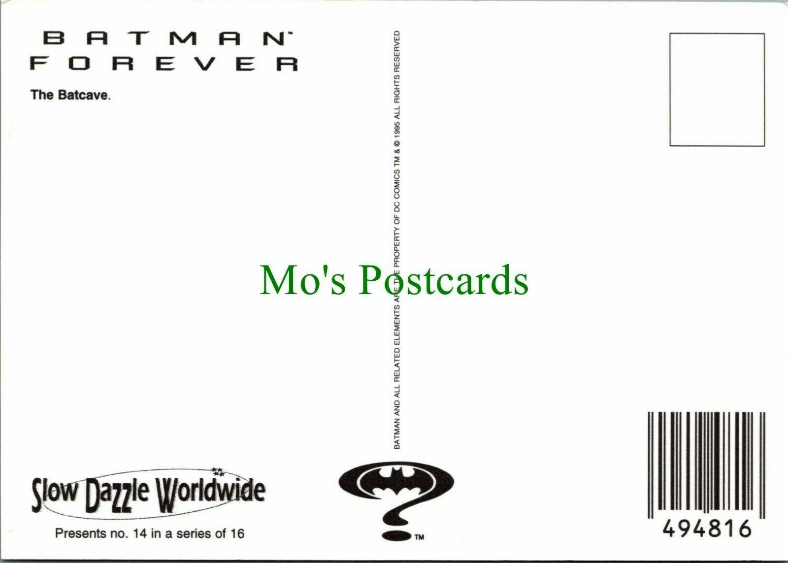 Film Postcard - Batman Forever - The Batcave RR10651 | Other / Unsorted ...