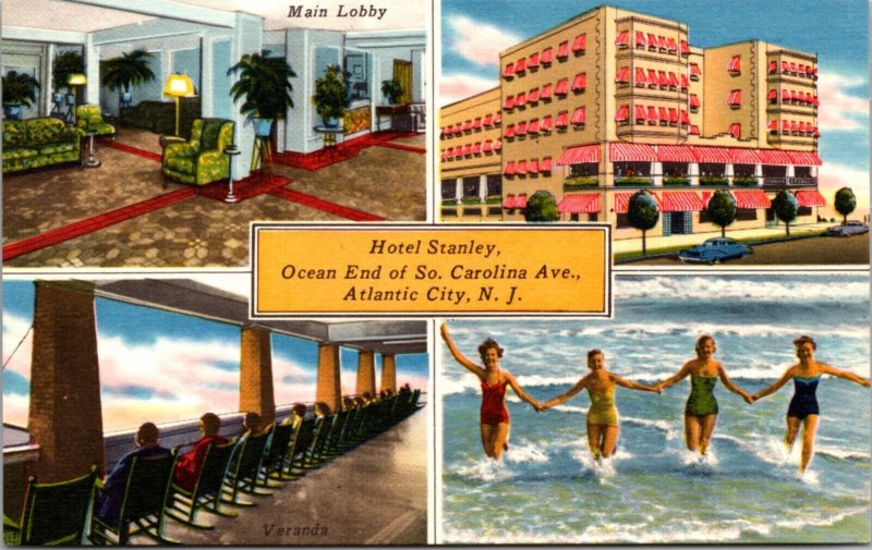Linen PC Hotel Stanley Ocean End of So. Carolina Ave in Atlantic City ...