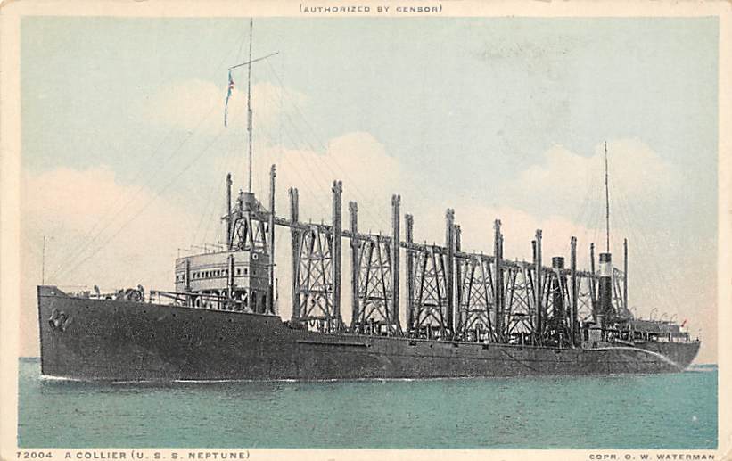 U.S.S. Neptune A Collier U.S.S. Neptune, Misc Ships View image | Topics ...