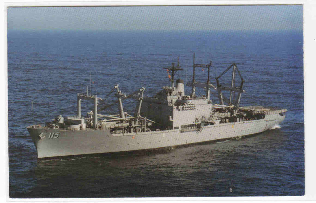 USS Mobile LKA 115 Amphibious Cargo US Navy Ship Warship postcard ...