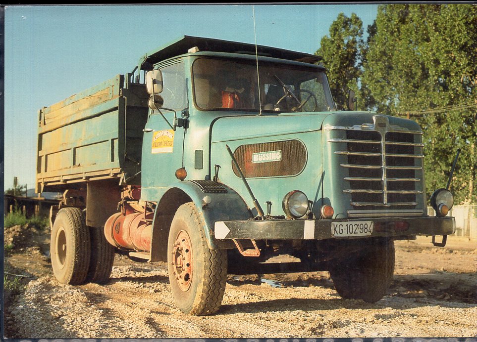 Vintage Trucks on Postcards GERMANY 1964 BUSSING Commodore | Topics ...