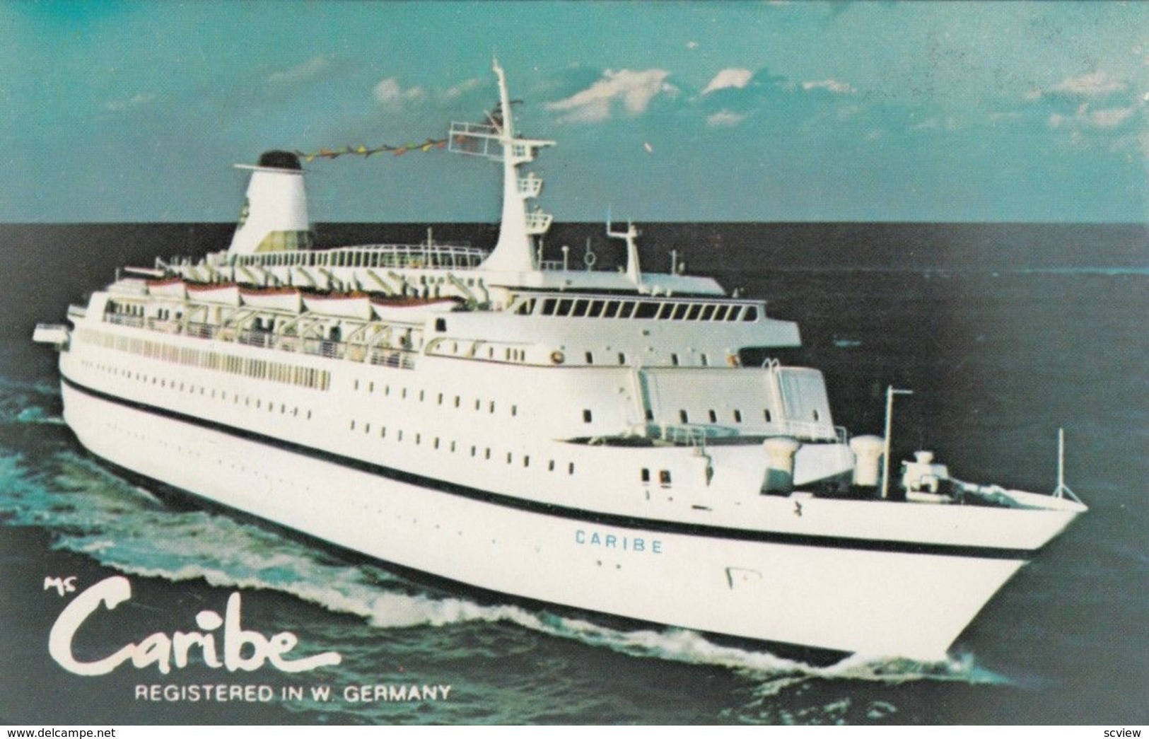 M.S. CARIBE, 1980-90s | Topics - Transportation - Boats - Steamers ...