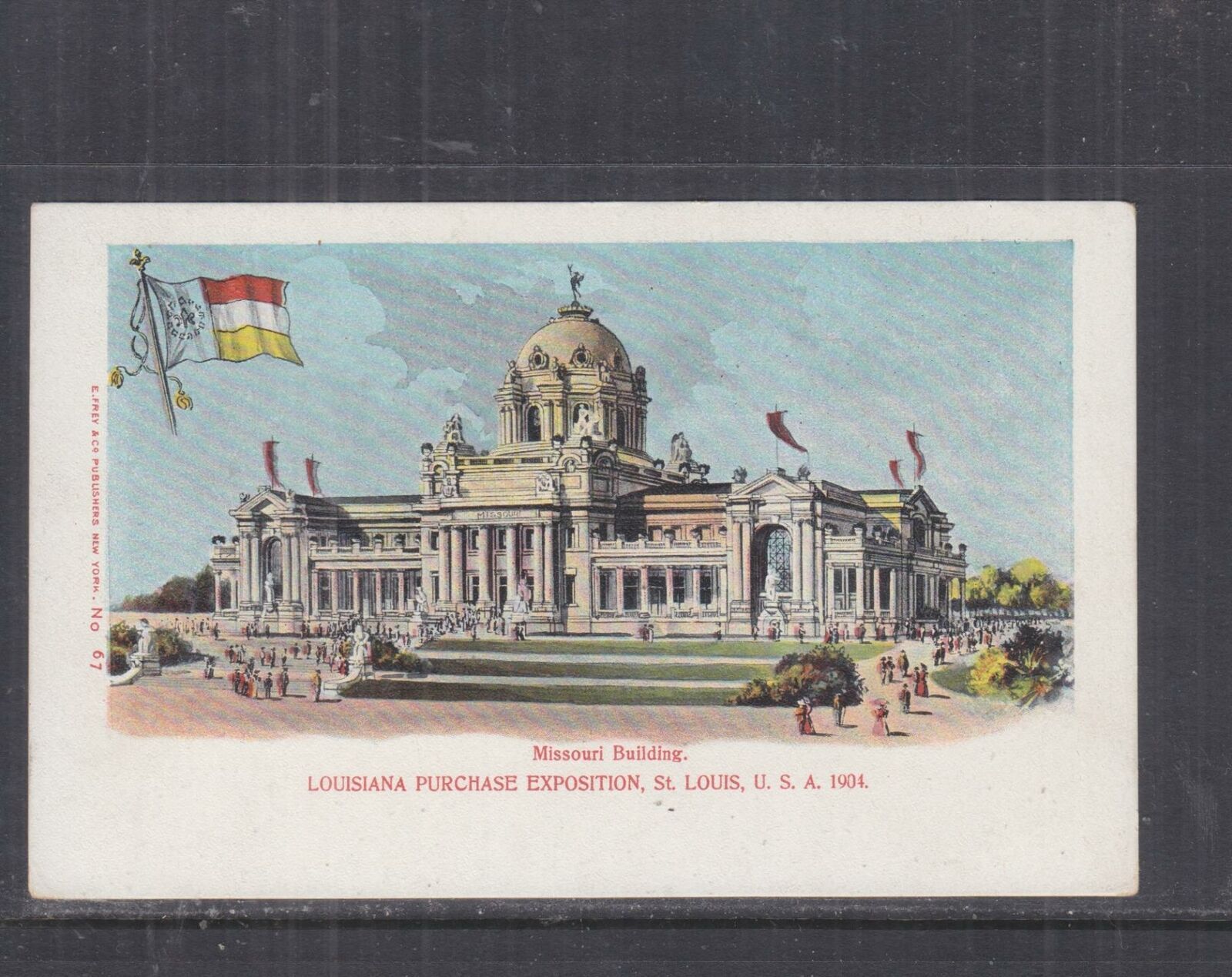 Louisiana Purchase Exposition, World's Fair,1904, Missouri Building Ppc ...