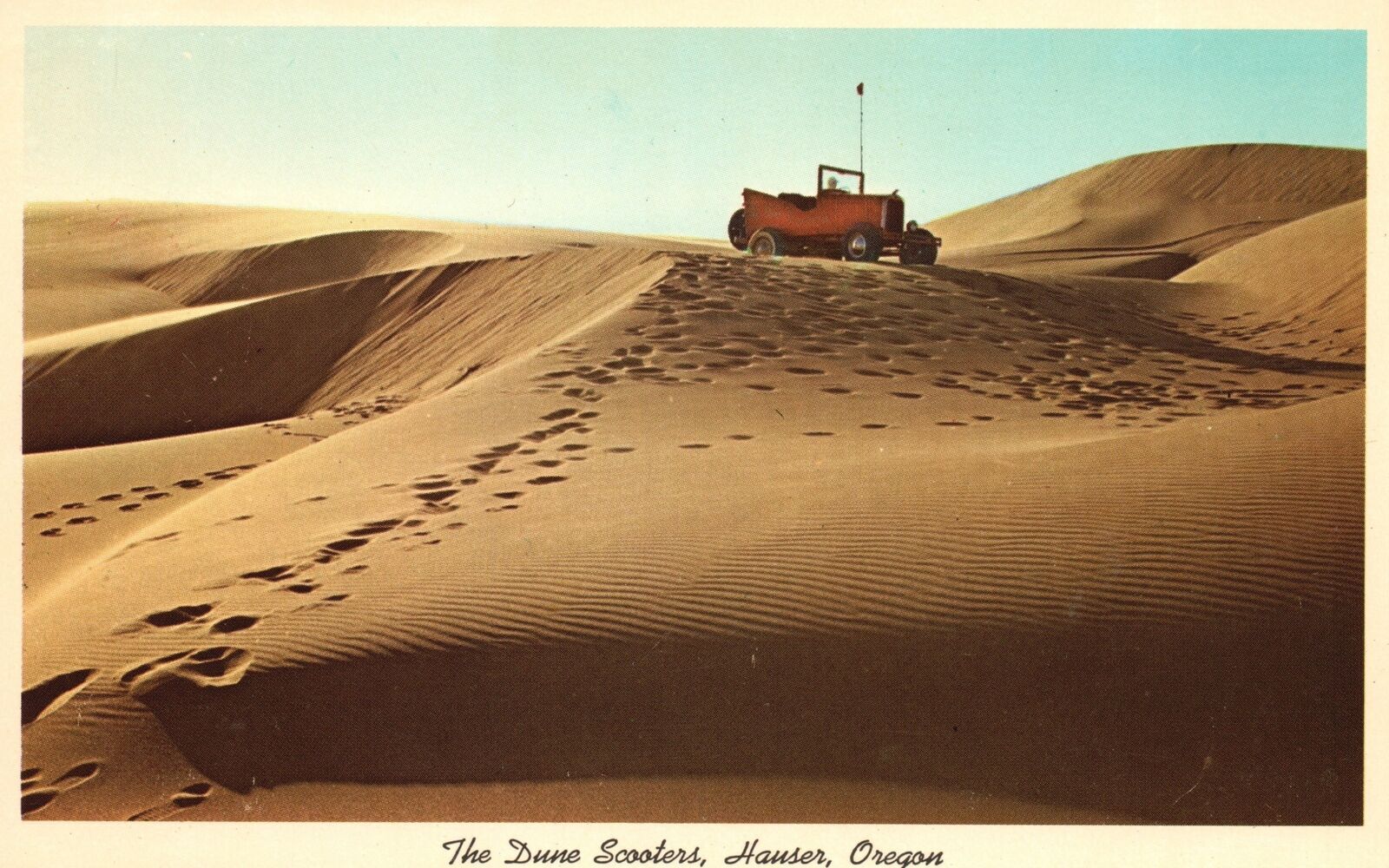 Vintage Postcard 1920's The Dune Scooters North Of Coast Bay Hauser ...