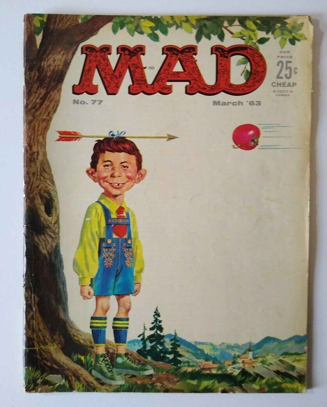MAD Magazine March 1963 Issue No 77 The Defenders TV Lawyer Show Parody ...