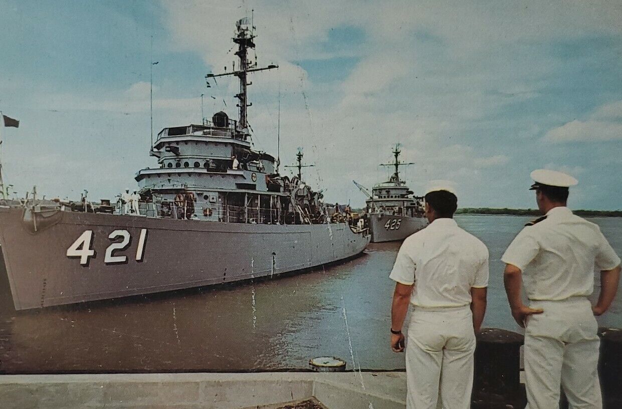 Minesweeper USS Agile MSO-421 Mine Force Naval Base Charleston SC ...