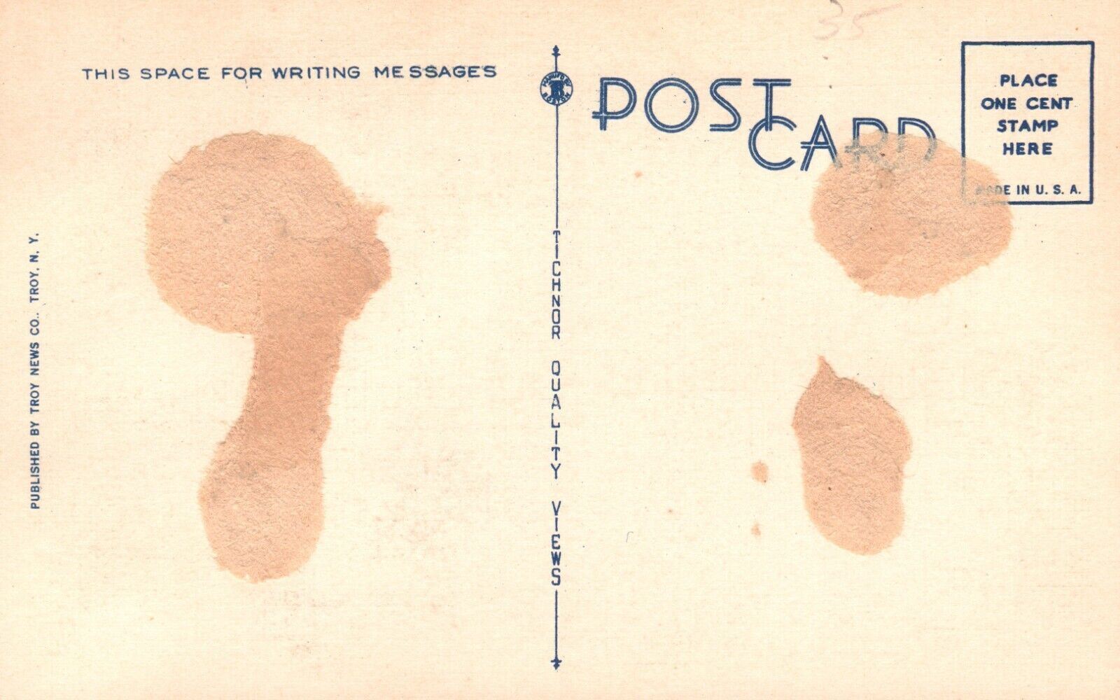 Vintage Postcard 1930's Hendrick Hudson Hotel Broadway & 2nd St. Troy ...