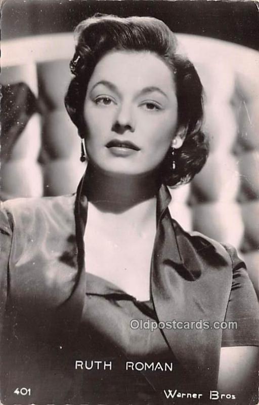 Ruth Roman, Warner Bros Movie Star Actor Actress Film Star Unused ...