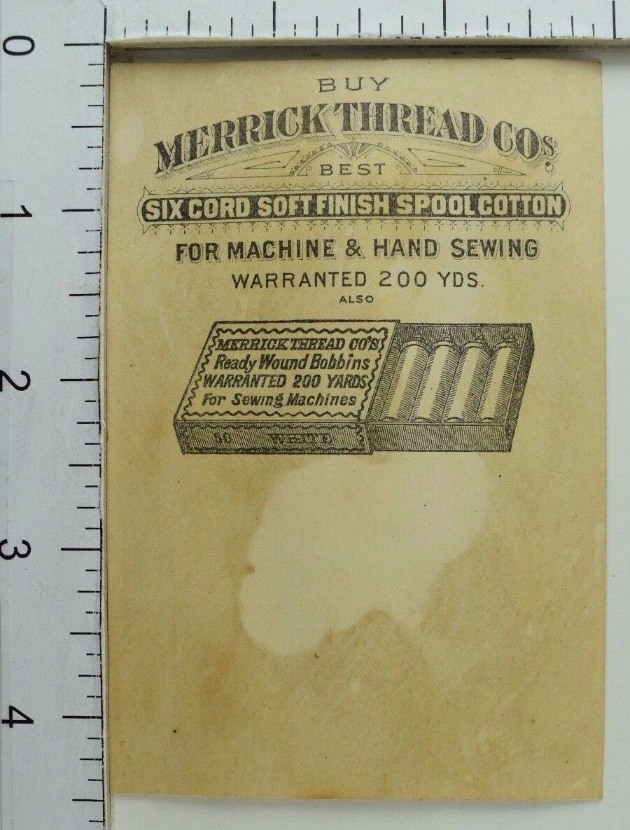 Merrick Thread Co Cat Down The Well Children Save It With Spool Thread ...