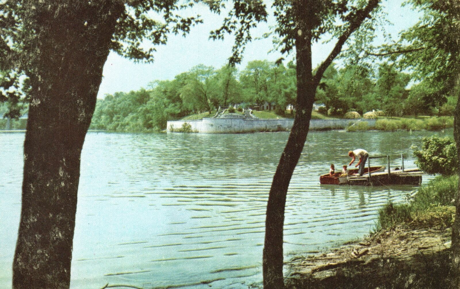 Vintage Postcard Site And Earthworks Of Old Defiance Fort Defiance Ohio ...