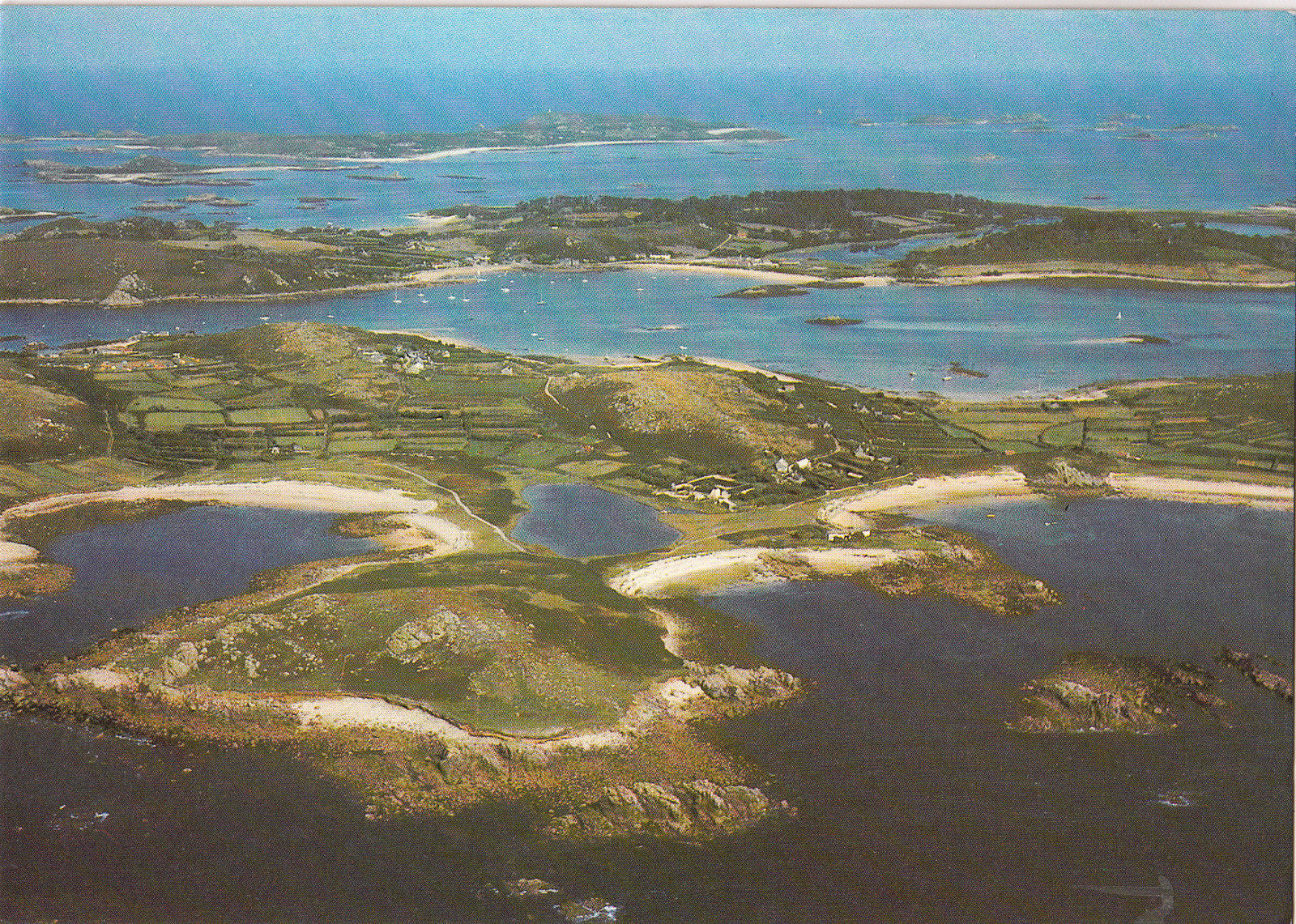 BF13600 bryher tresco and st mart isle of scilly united kingdom front ...