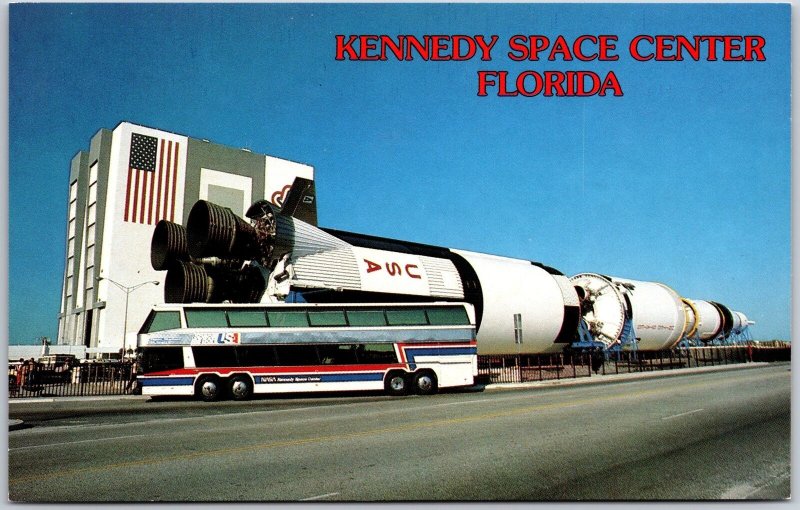 Space Shuttle Kennedy Space Center NASA Saturn V Rocket Assembly Bldg ...