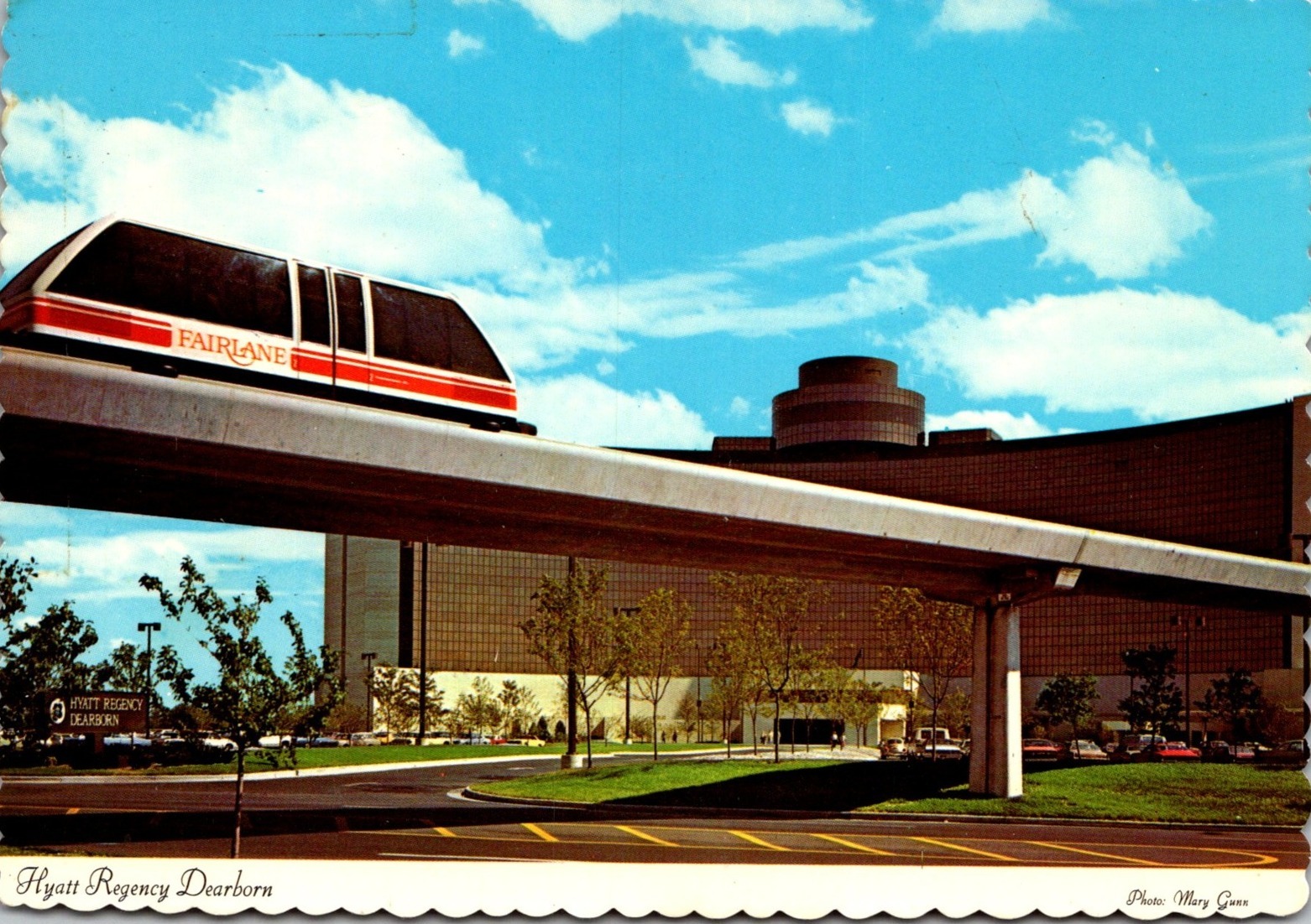 Michigan Dearborn Hyatt Regency Dearborn "People Mover" | United States ...