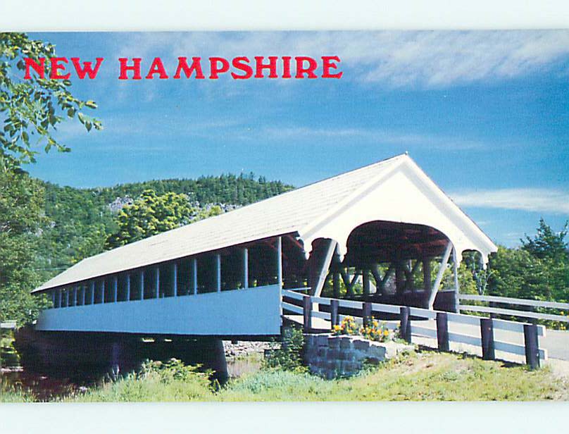 Unused 1980's COVERED BRIDGE Stark New Hampshire NH t7530@ | United ...