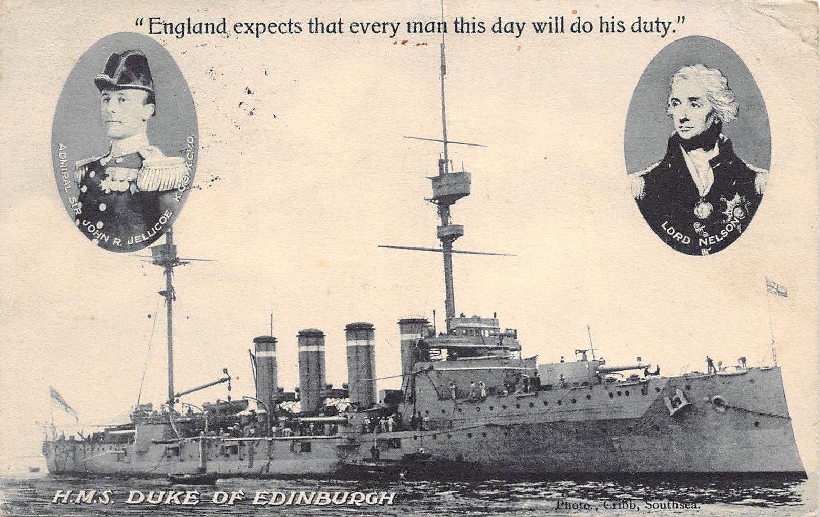 BR64847 hms duke of edinburgh ship bateaux army military militaria ...