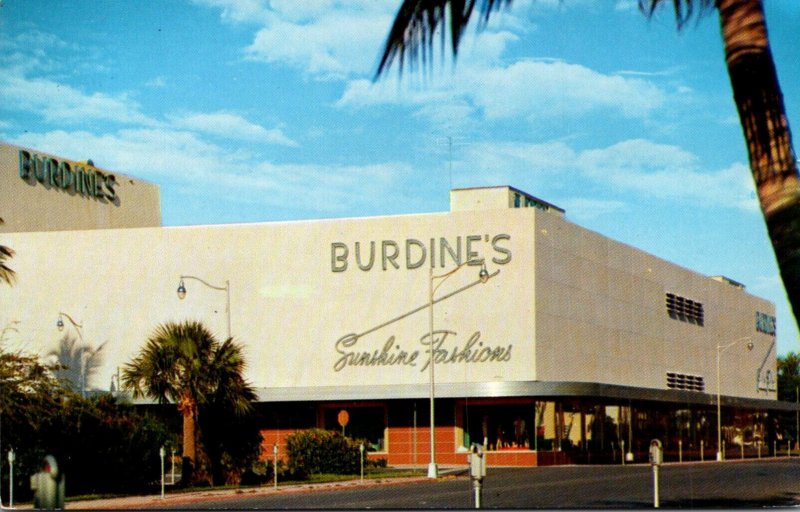 Florida Miami Beach Burdine's Department Store | United States ...