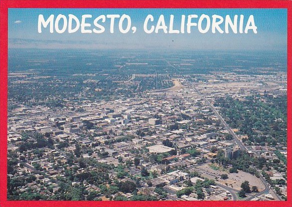 Modesto Califorinai Birds Eye View Of Modesto California | United ...