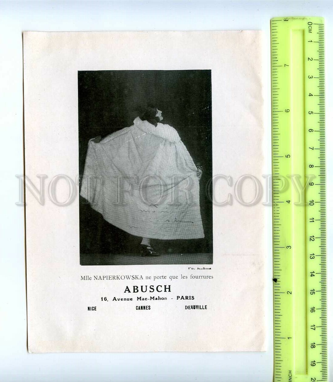 521349 French ballet dancer actress of Polish origin Stasia ...