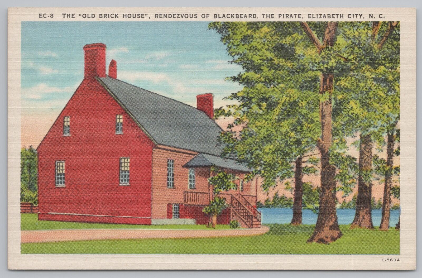 Linen~Old Brick House Rendezvous Of Blackbeard~Elizabeth City NC ...