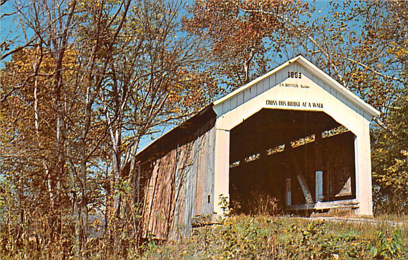 Sim Smith Bridge Built 1883 - Parke County, Indiana IN | United States ...