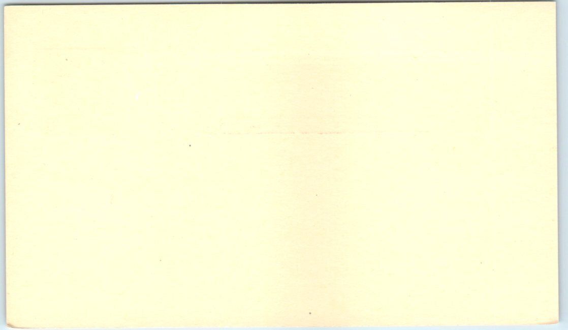 Postcard - Benjamin Franklin - 2 Cents United States Postal Card ...