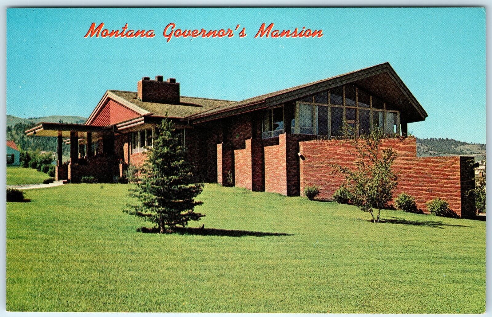 c1960s Helena MT Governor's Mansion Carson St Ranch House Mid Mod ...