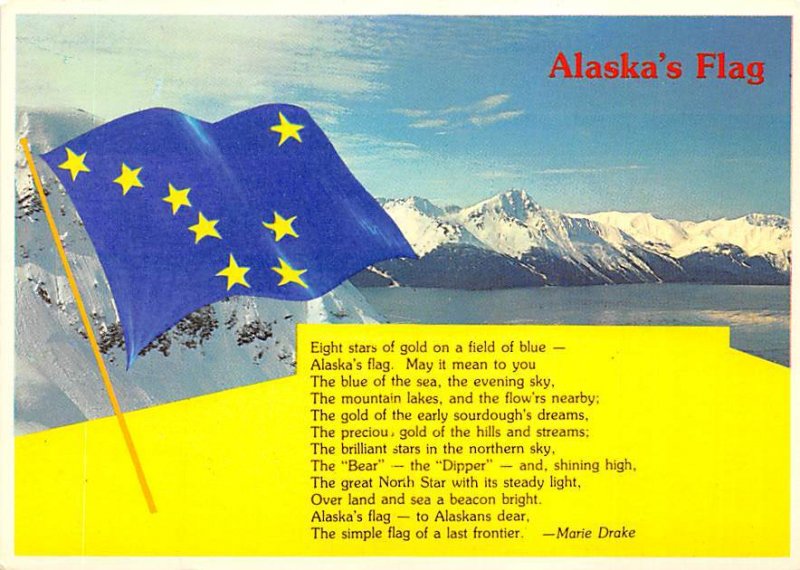 Alaska Flag Alaska Flag, The 49Th State | Topics - Other, Postcard ...
