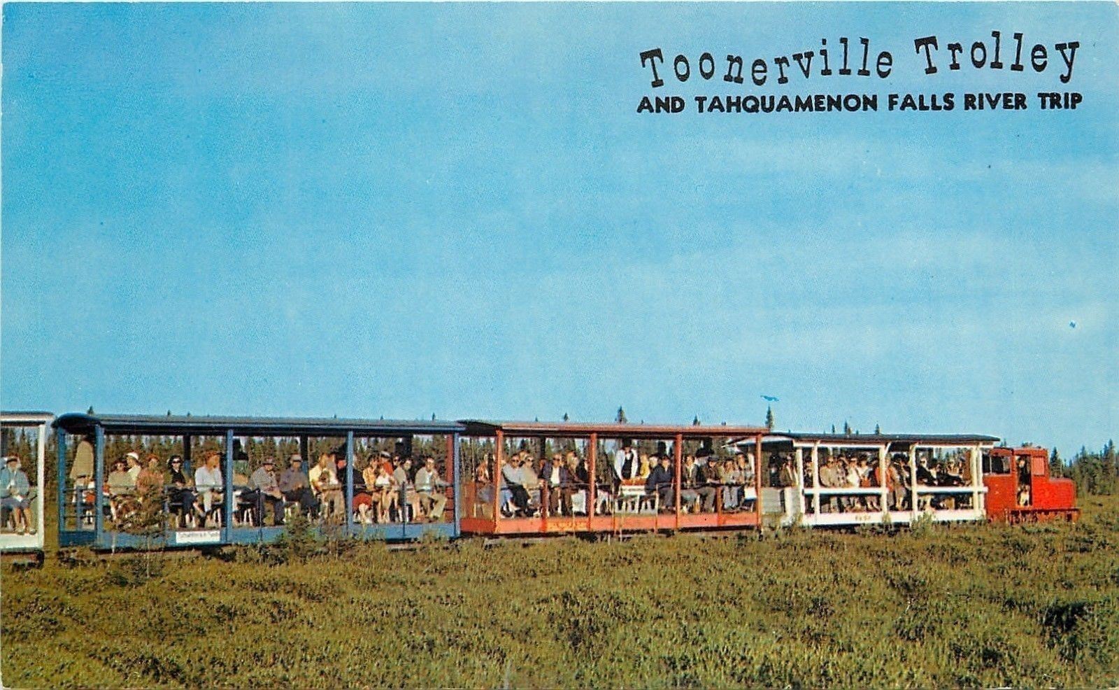 Soo Junction Michigan~Toonerville Trolley~Miniature Train~1950s ...
