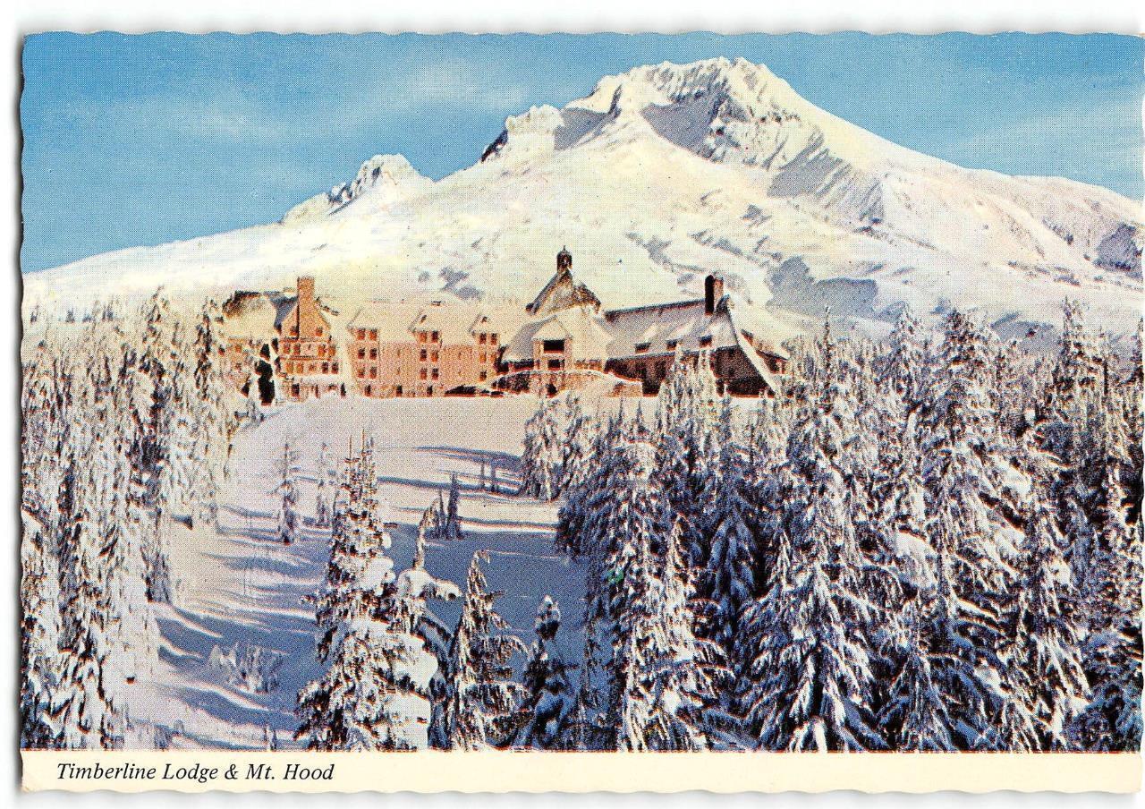 Mt. Hood, Oregon TIMBERLINE LODGE The Shining Location 4x6 '60s Vintage ...