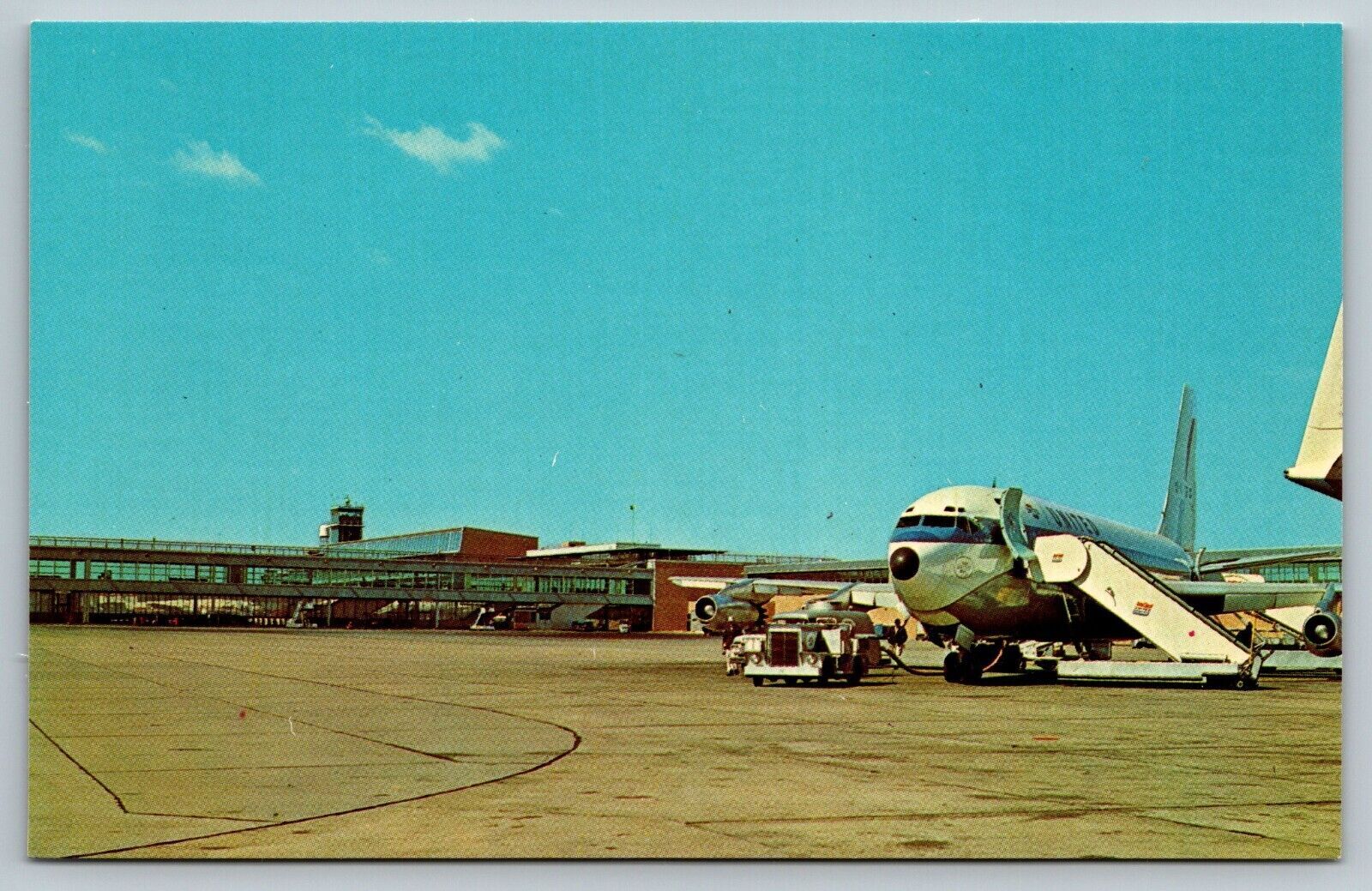 VIntage Airline Airplane Postcard - Philadelphia International Airport ...