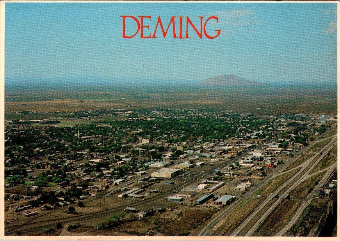 2~4X6 Postcards DEMING, NM New Mexico HISTORIC BUILDINGS & BIRD'S EYE ...