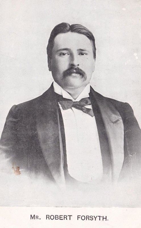 Robert Forsyth Antique WW1 Silent Film Military Actor Postcard | Topics ...