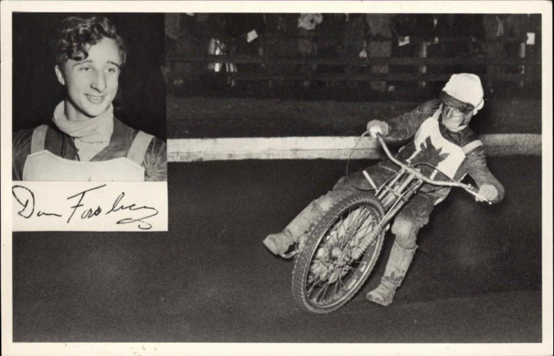 Dirt Bike Motorcycle Racing c1940s-60s Real Photo Postcard #1 | Other ...