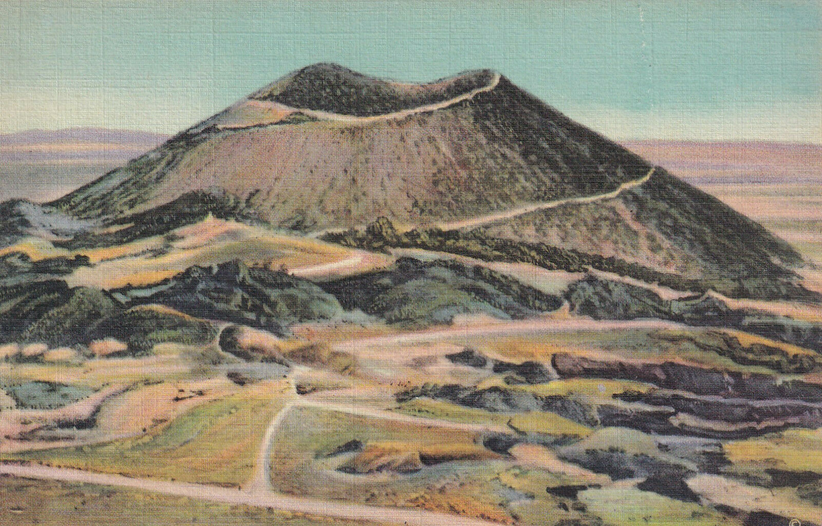 NEW MEXICO, 1930-1940s; Mt. Capulin, Extinct Volcano | Latin & South ...