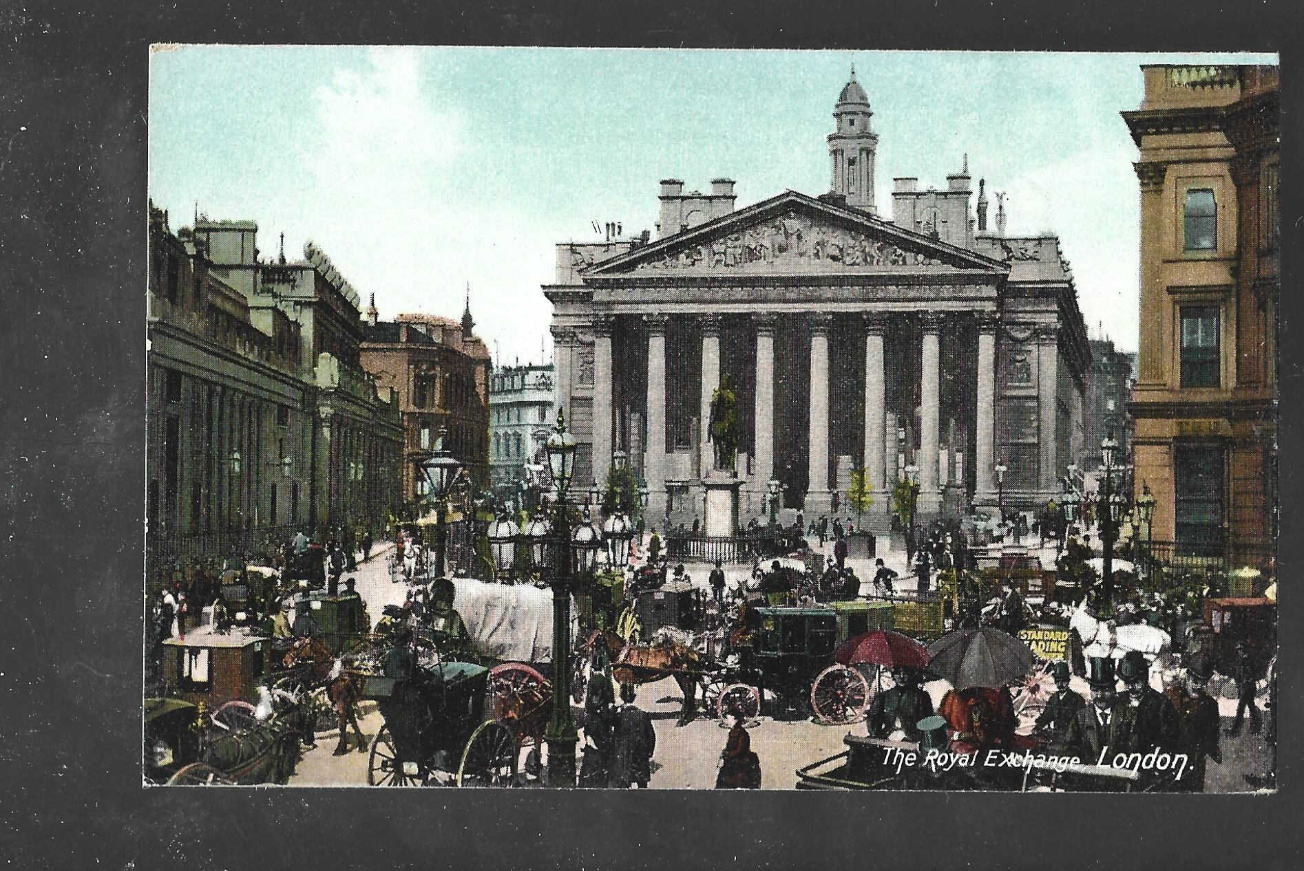 203, England, London, The Royal Exchange, Animated Street View, Circa ...