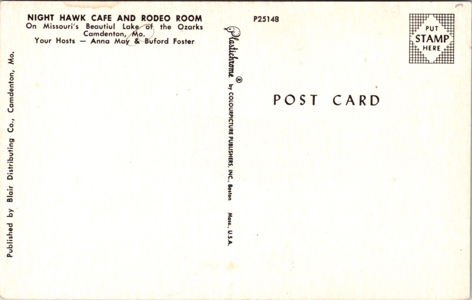 PC Night Hawk Cafe Rodeo Room, Bowling Lanes, Gifts Souvenirs Camdenton ...