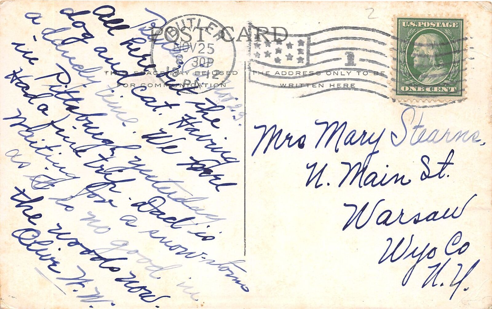 J44/ Butler Pennsylvania Postcard c1910 Railroad Trolley Harmony Line ...