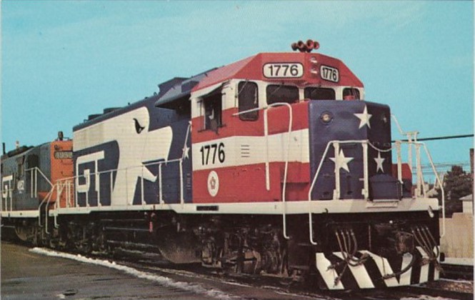 Grand Trunk Western Locomotive 1776 | Topics - Transportation - Railway ...
