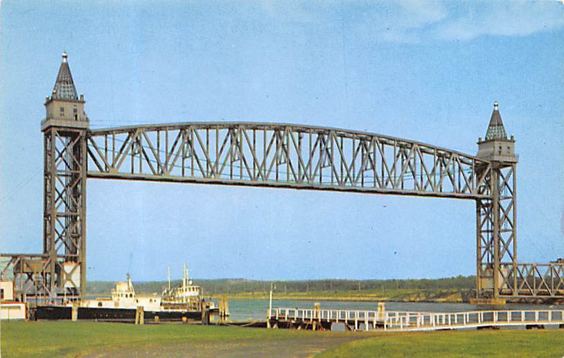 Railroad Bridge over Cape Cod Canal largest elevator bridge in the ...