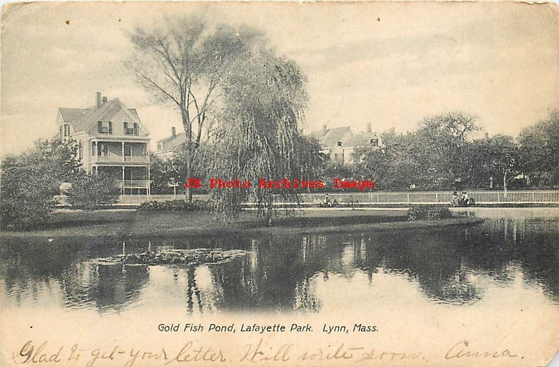 7 Postcards, Lynn, Massachusetts, City Hall-Soldiers Monument-Pond-Bath ...