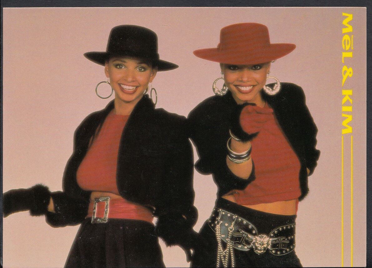 Music Postcard - Pop Duo Mel & Kim - Mel Appleby & Kim Appleby E333 ...