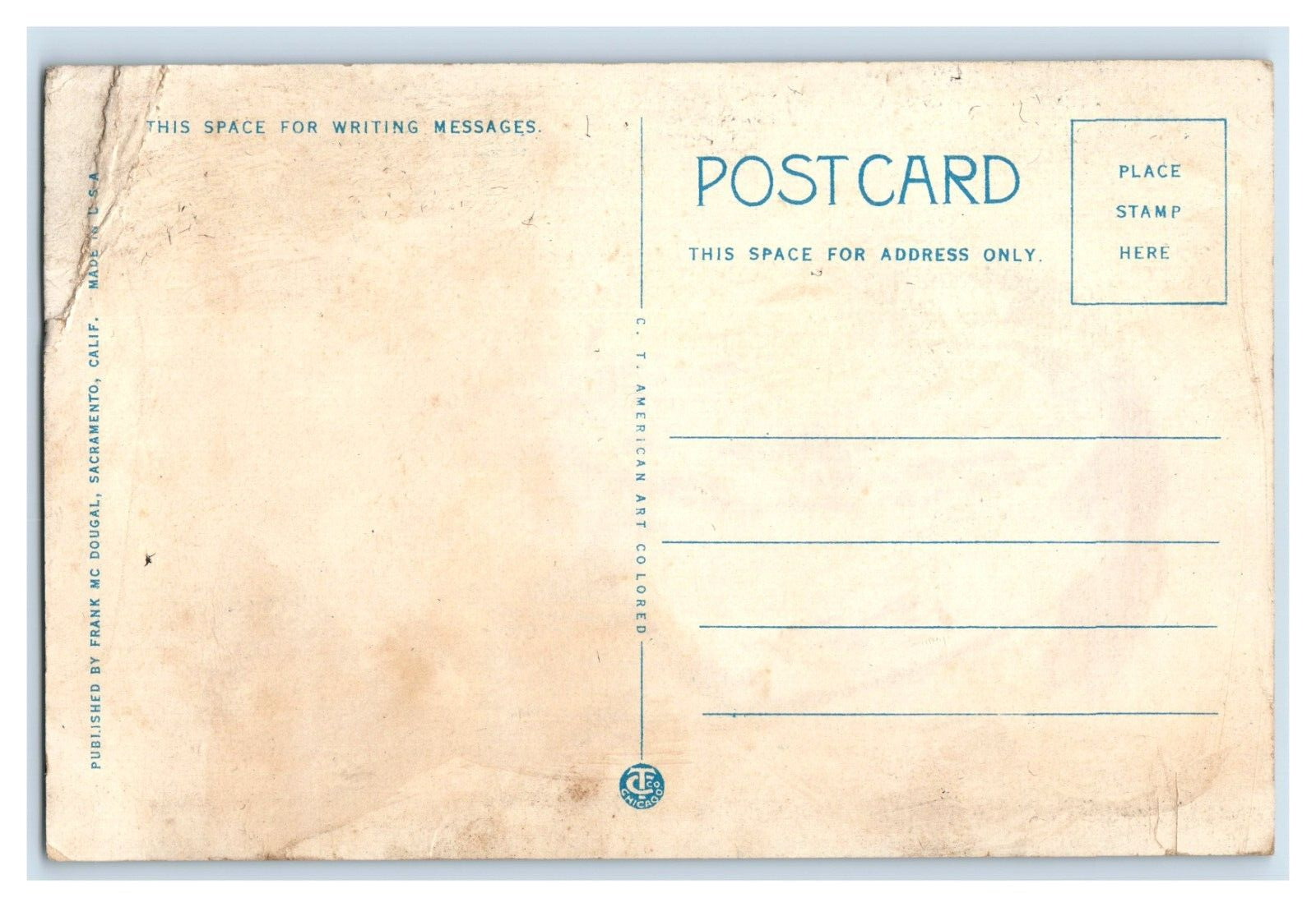 Vintage Real Photo RPPC The New Southern Pacific Depot CA. Original ...