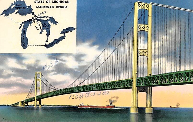 The Mackinac Bridge State of Michigan Mackinac Bridge MI | Topics ...