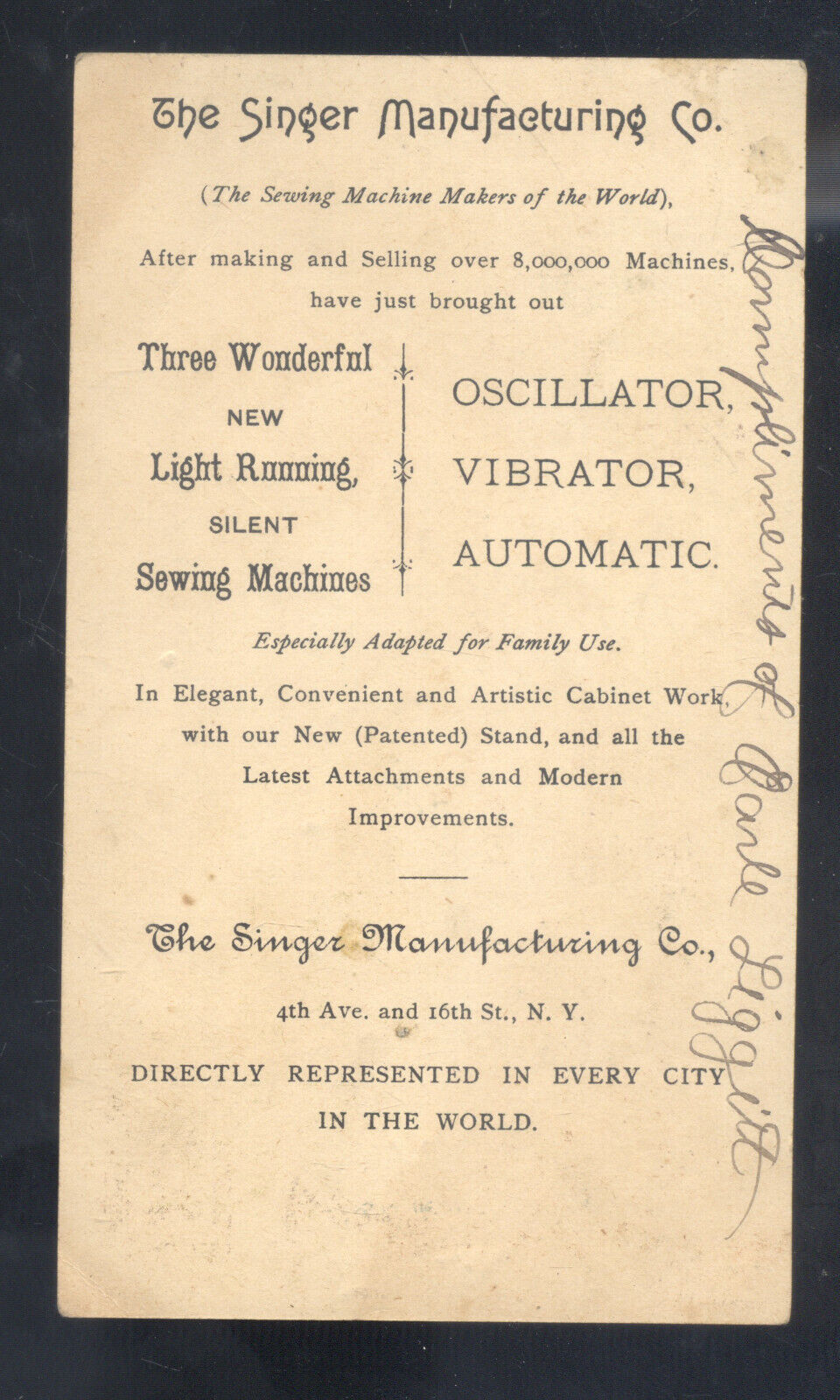 Singer Sewing Machines Romeo and Juliet Shakespeare Vintage Advertising ...