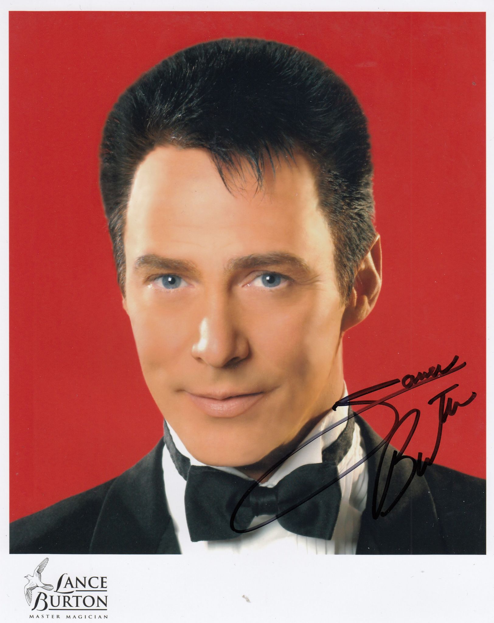 Lance Burton TV Magician Giant Hand Signed Photo | Topics ...