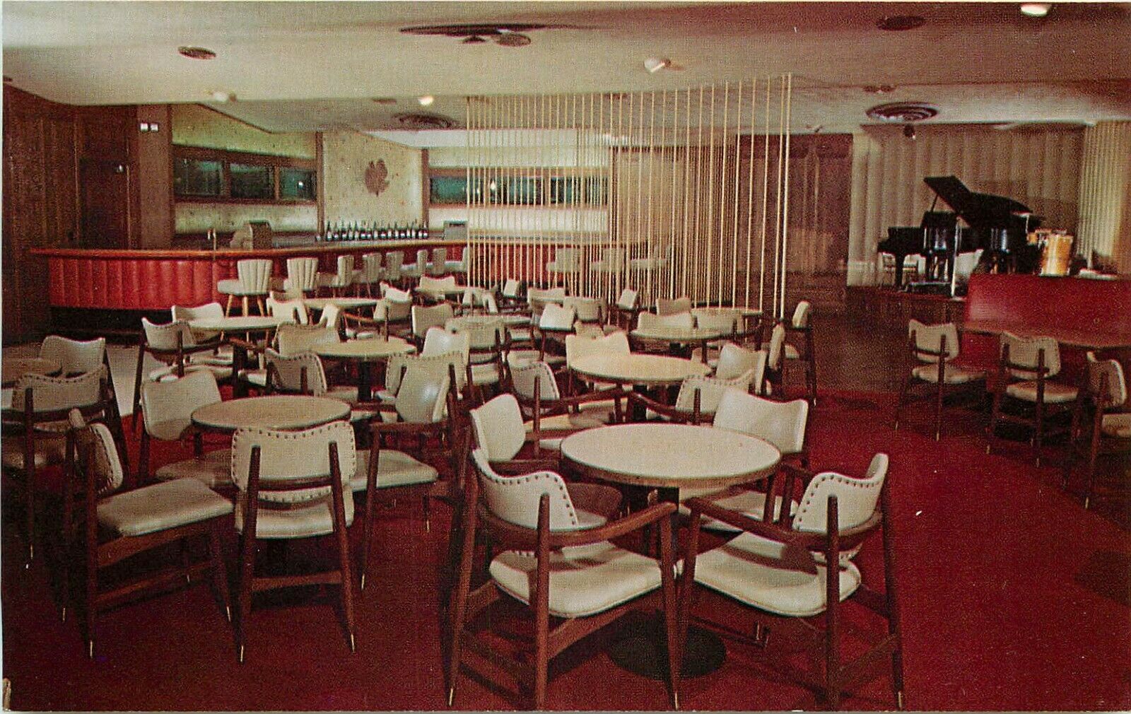 Vintage Postcard; Ripple Room Cocktail Lounge Hickam AFB Honolulu HI ...