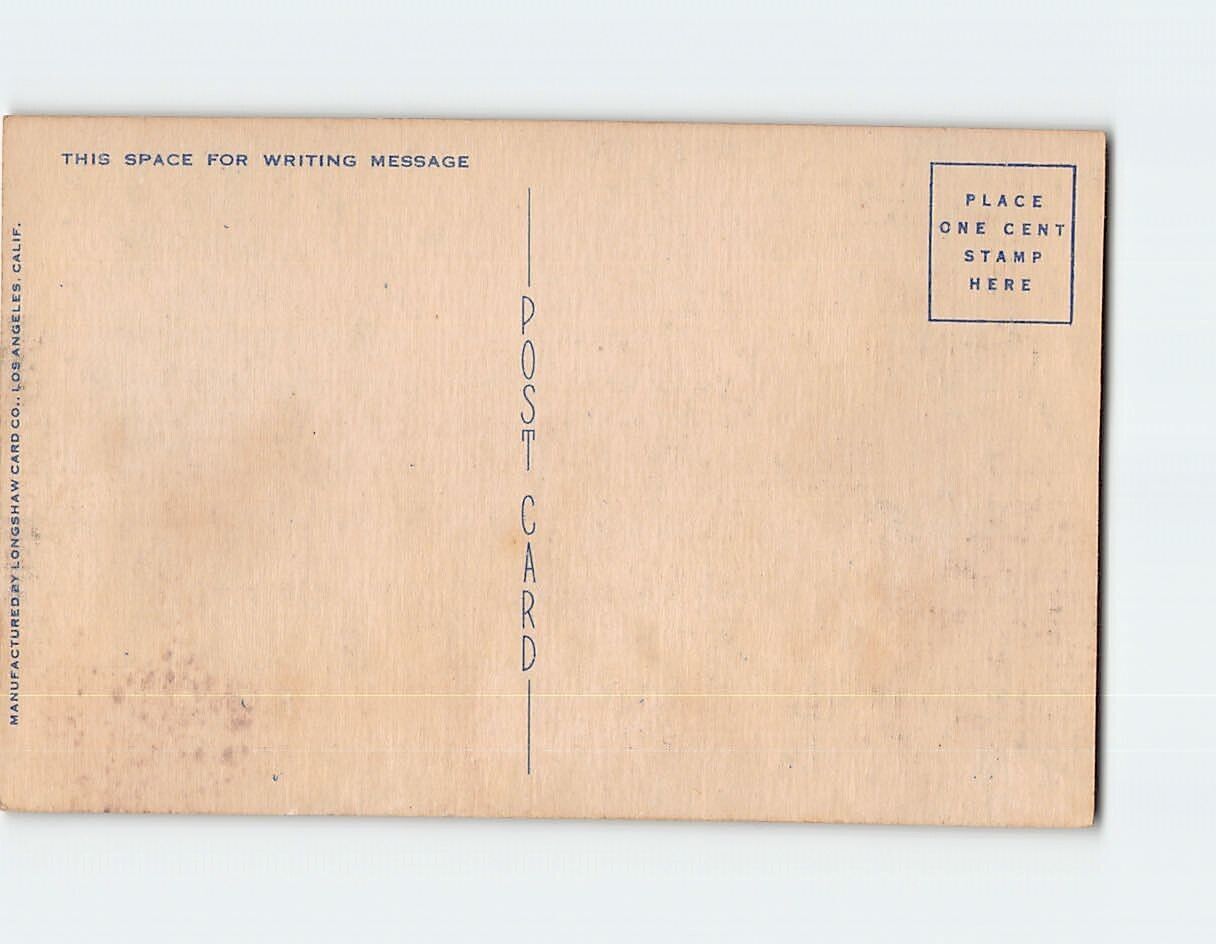 Postcard Home Of Bing Crosby, Toluca Lake, North Hollywood, Los Angeles ...